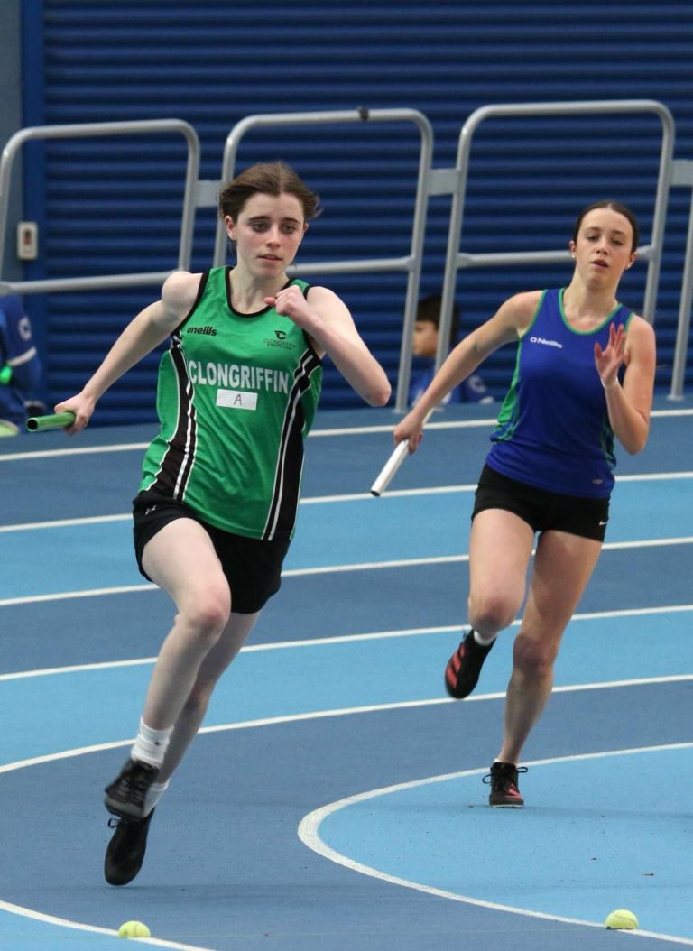 Meabh & Marianne At All-Ireland Schools – Clongriffin AC